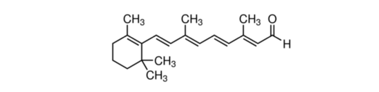 Solved Shown below is the structure of all-trans-retinal. | Chegg.com
