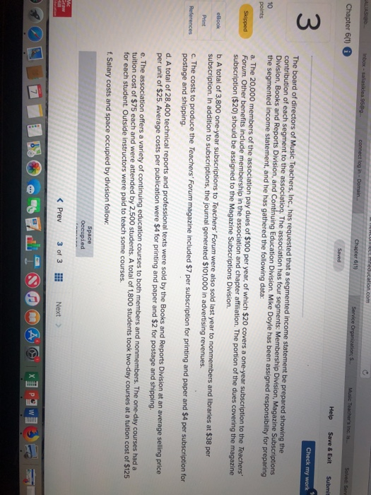 Solved Chapter 6(0) 6 Help Save& Exit Subm 3 case o-su | Chegg.com