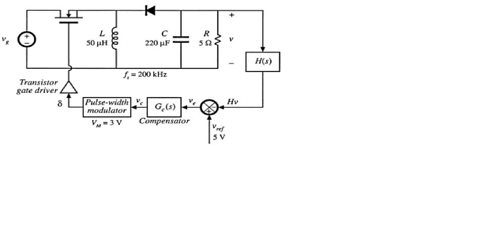 Design of a buck-boost voltage regulator. The | Chegg.com