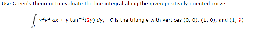 Solved se Green's theorem to evaluate the line integral | Chegg.com