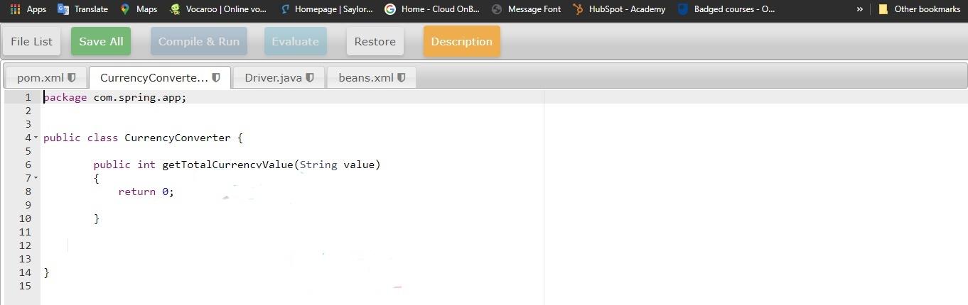 Solved CurrencyConverter-Collections Susan created a java | Chegg.com