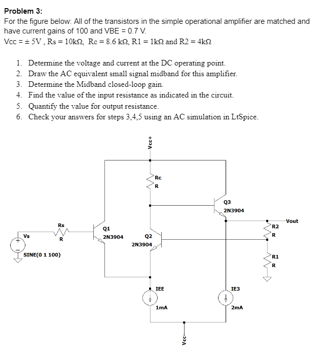 Solved Problem 3: For the figure below. All of the | Chegg.com