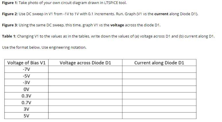 Solved Vout D1 * 1N4148 V1 + R1 4.7 kohms 0.5 V Figure 1: | Chegg.com