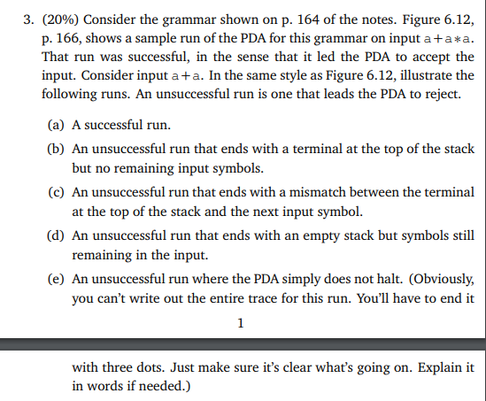 Figure 6.12: A sample run of the algorithm that | Chegg.com
