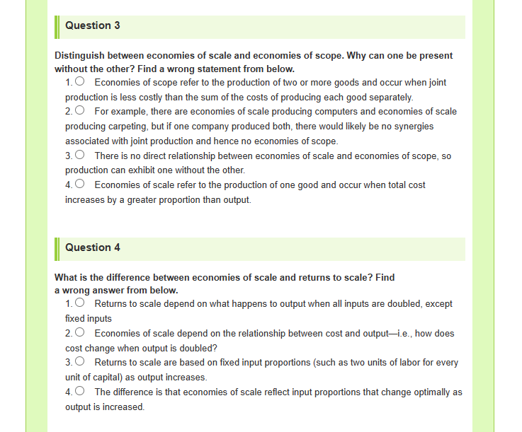 Solved If The Firm s Average Cost Curves Are U shaped Why Chegg