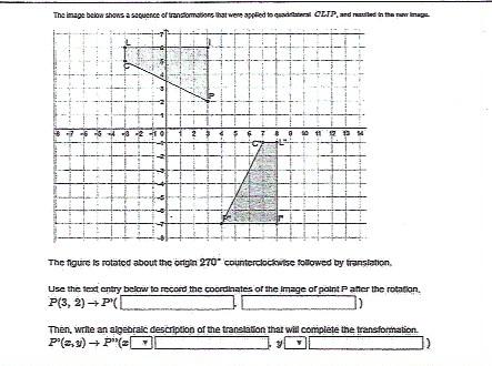 Solved The image below shows a sequence of transformations | Chegg.com