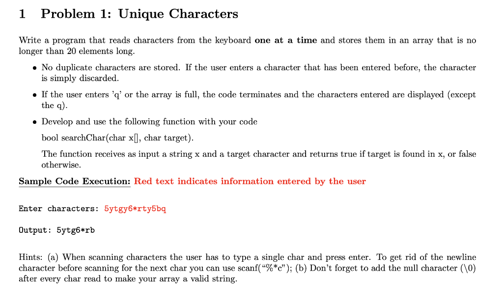 Solved Write a program that reads characters from the | Chegg.com