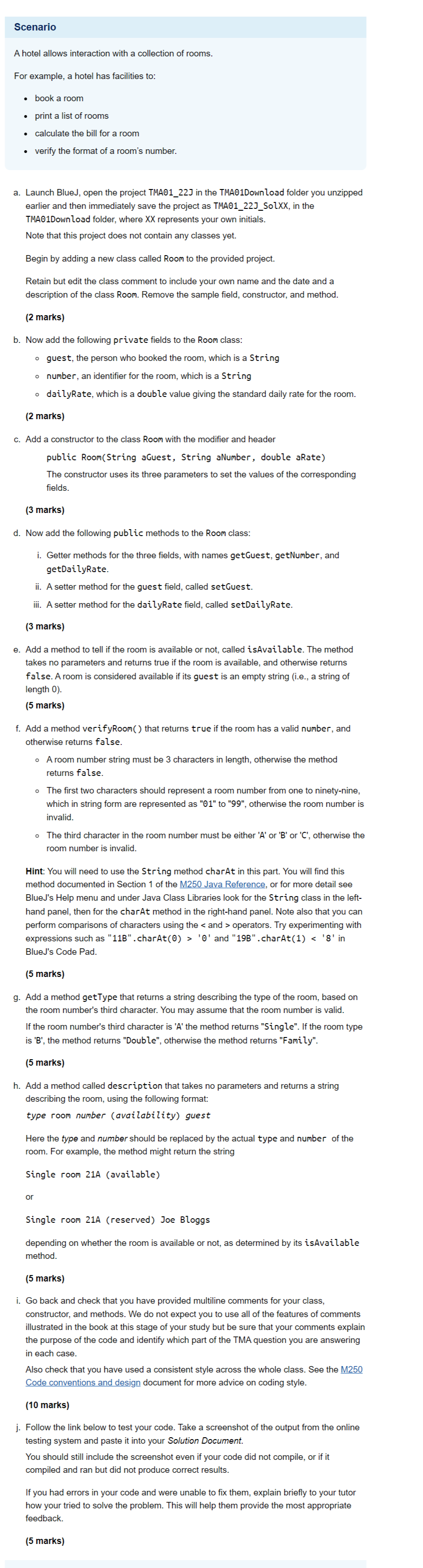 Solved JAva object first Bluej can you help me? Created | Chegg.com