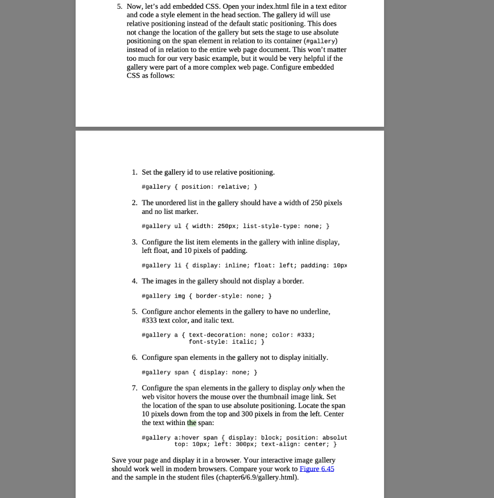 Solved In this Hands-On Practice, you will create the | Chegg.com