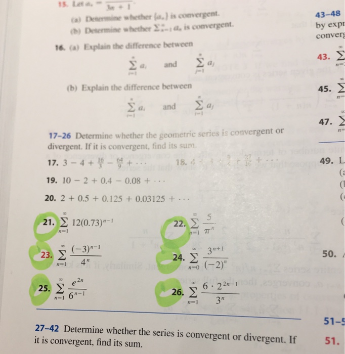 Solved (a) Explain the difference between sigma _i = 1 a_i | Chegg.com