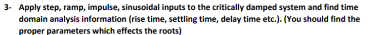 ki k2 www p() X2 3- Apply step, ramp, impulse, | Chegg.com