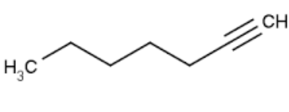 Solved what is 1-Heptyne Functional Groups Present/ Bond | Chegg.com