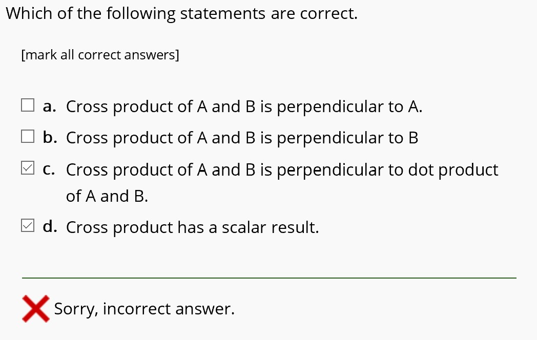 Solved Which of the following statements are correct. [mark | Chegg.com