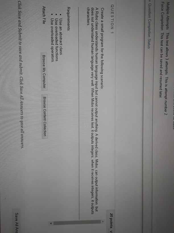 Solved Multiple Attempts This test allows 3 attempts. This | Chegg.com