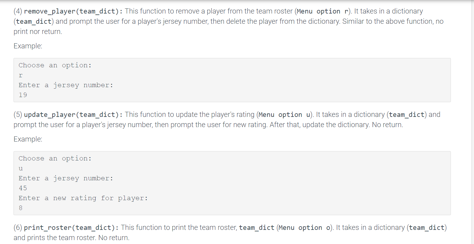 Solved Write a Python program (soccer_team.py) that stores | Chegg.com