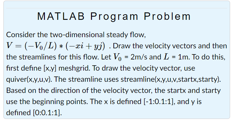 Solved MATLAB Program Problem = = = Consider the | Chegg.com