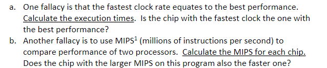 Solved 3. Consider a reference program. Running on processor | Chegg.com