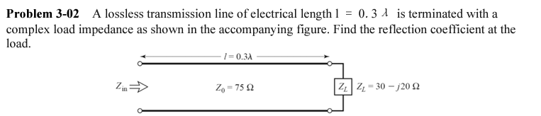 Solved Show me the steps to solve Problem 3-02 ﻿A lossless | Chegg.com