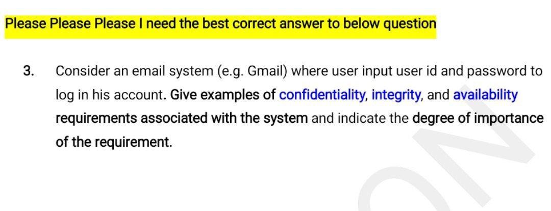Solved Please Please Please I need the best correct answer | Chegg.com
