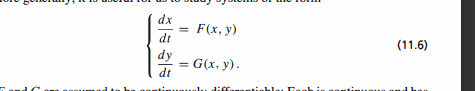Solved {dtdx=F(x,y)dtdy=G(x,y).2. Let (x0,y0) be a point in | Chegg.com