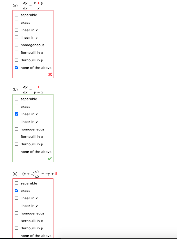 Solved Classify Each Differential Equation As Separable Chegg