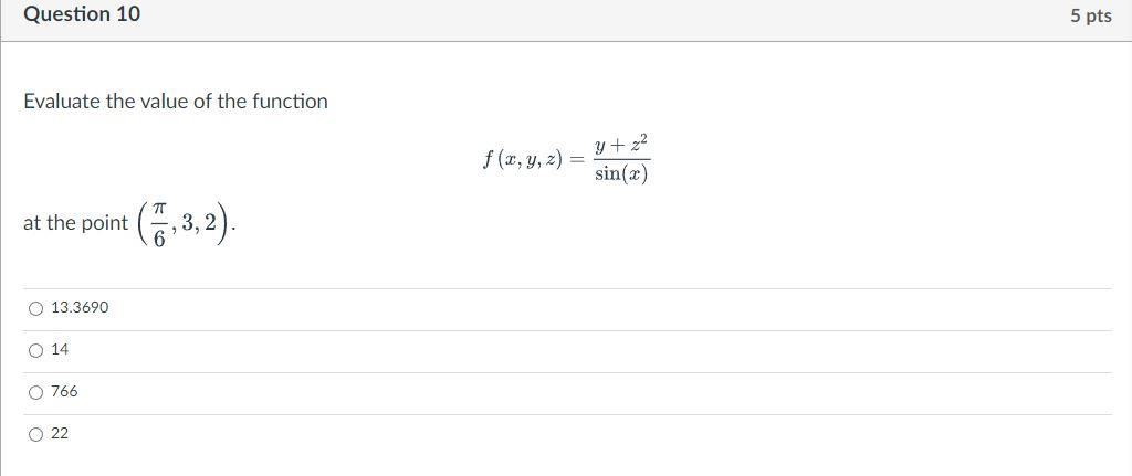 Solved A function is defined by f(x,y,z)=z2−cos(xy), find | Chegg.com