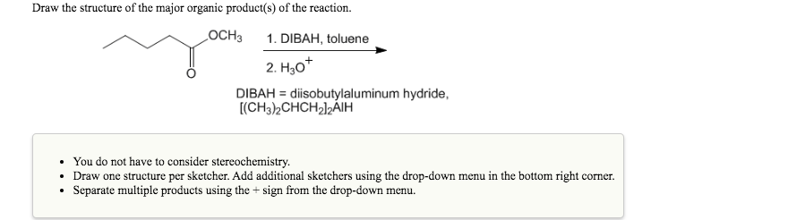 Solved Draw the structure of the major organic product(s) of | Chegg.com
