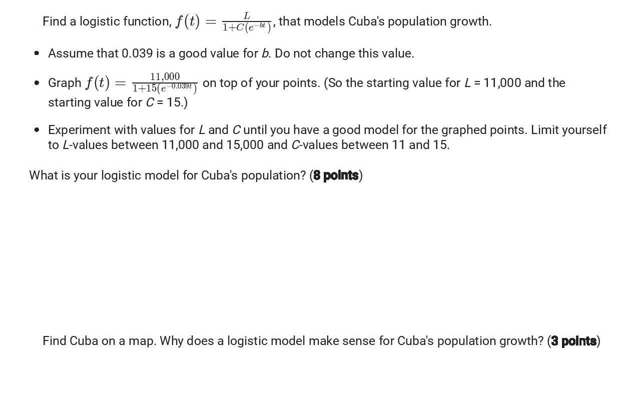Solved Background: Logistic Growth A logistic growth curve | Chegg.com
