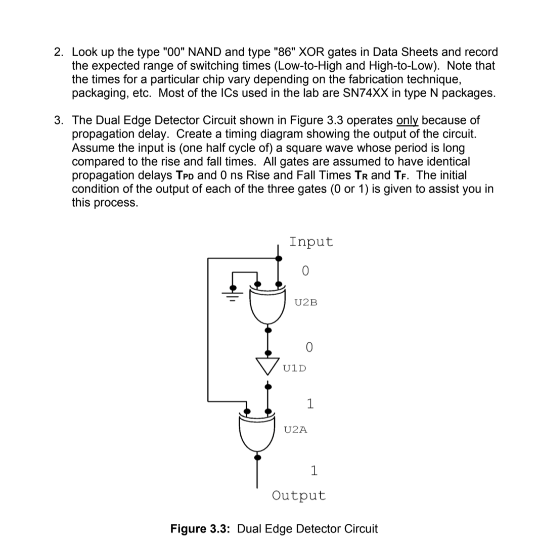 Solved One way to measure the average propagation delay time | Chegg.com
