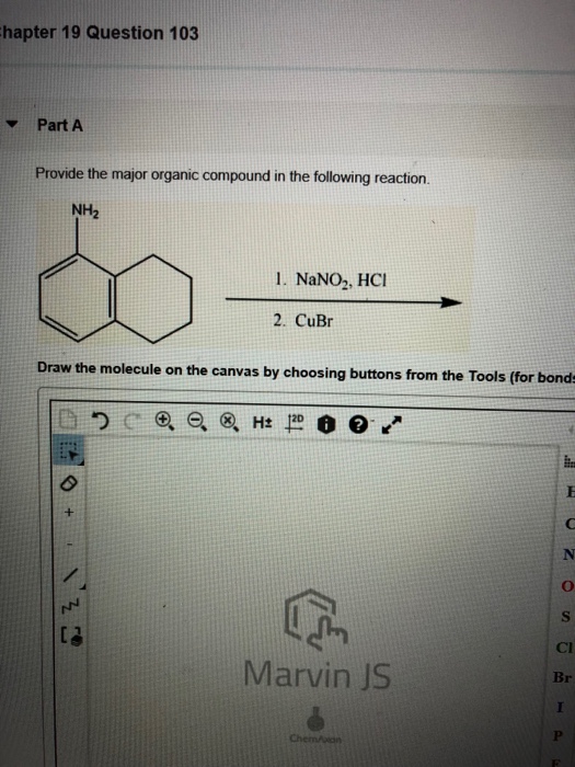 Solved Hapter 19 Question 103 Part A Provide The Major 