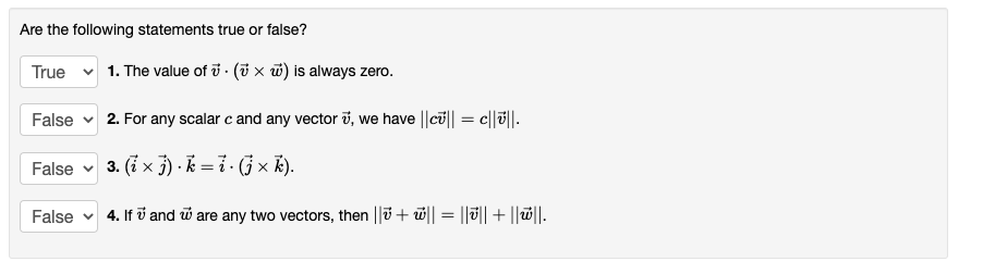 Solved Are the following statements true or false? 1. The | Chegg.com