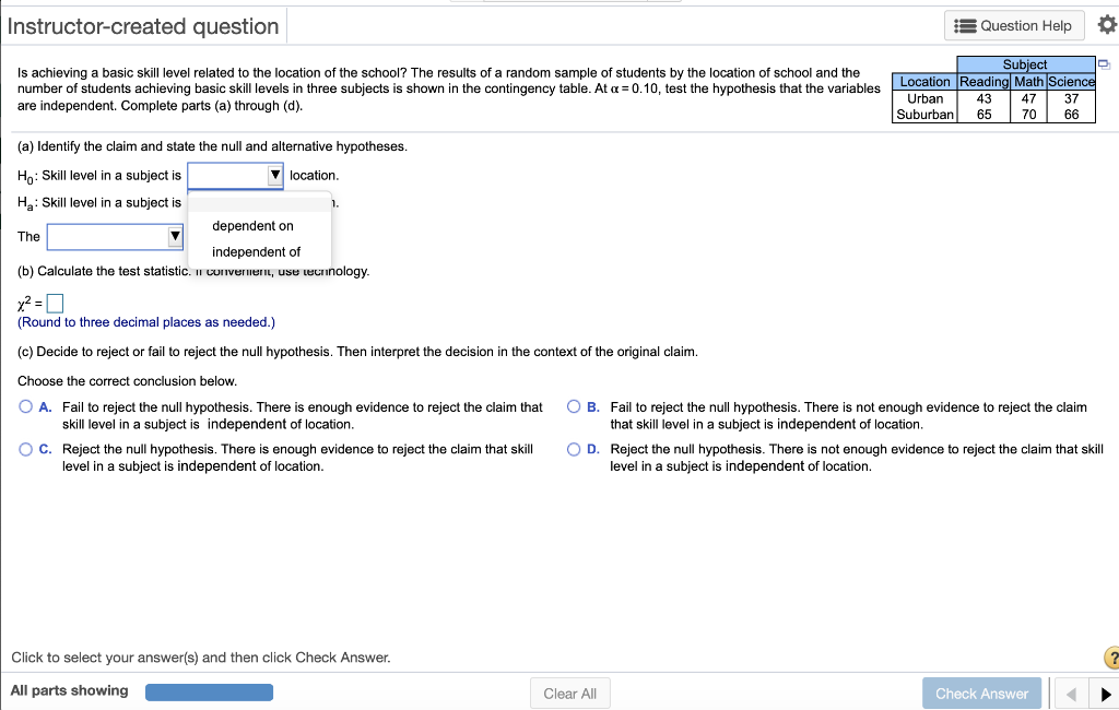 Solved Instructor-created question Question Help Location | Chegg.com