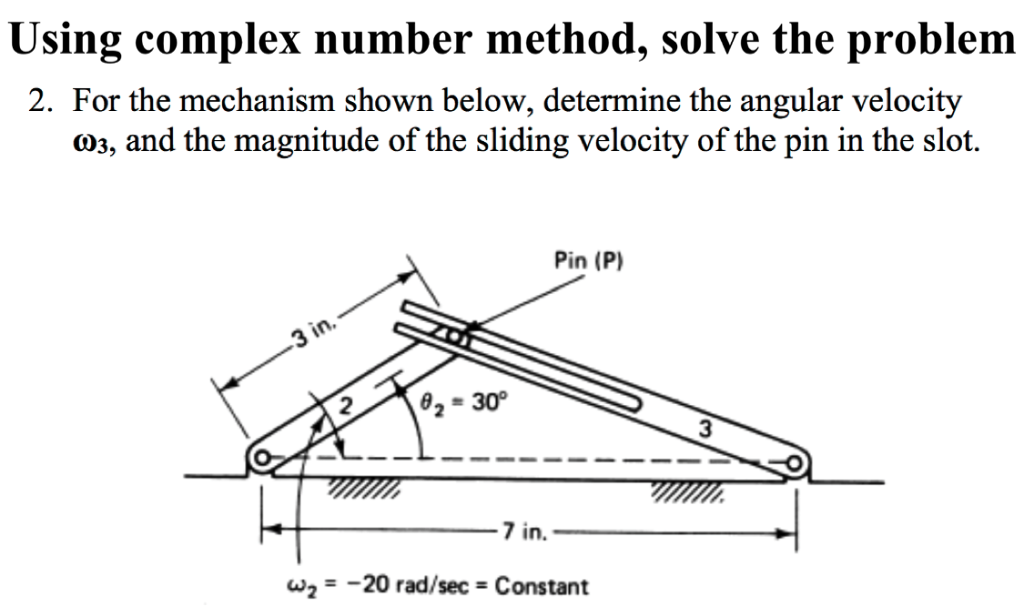 Solved Using complex number method, solve the problem 2. For | Chegg.com