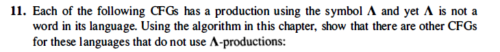Solved 1. Find CFGs that generate these regular languages | Chegg.com