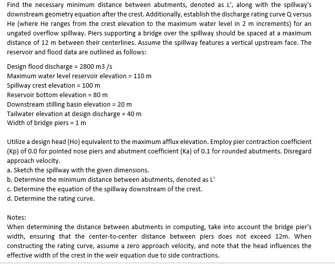 Find the necessary minimum distance between | Chegg.com