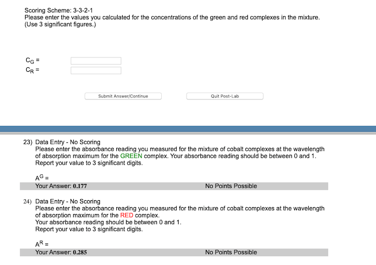 Scoring Scheme: 3-3-2-1 Please enter the values you | Chegg.com