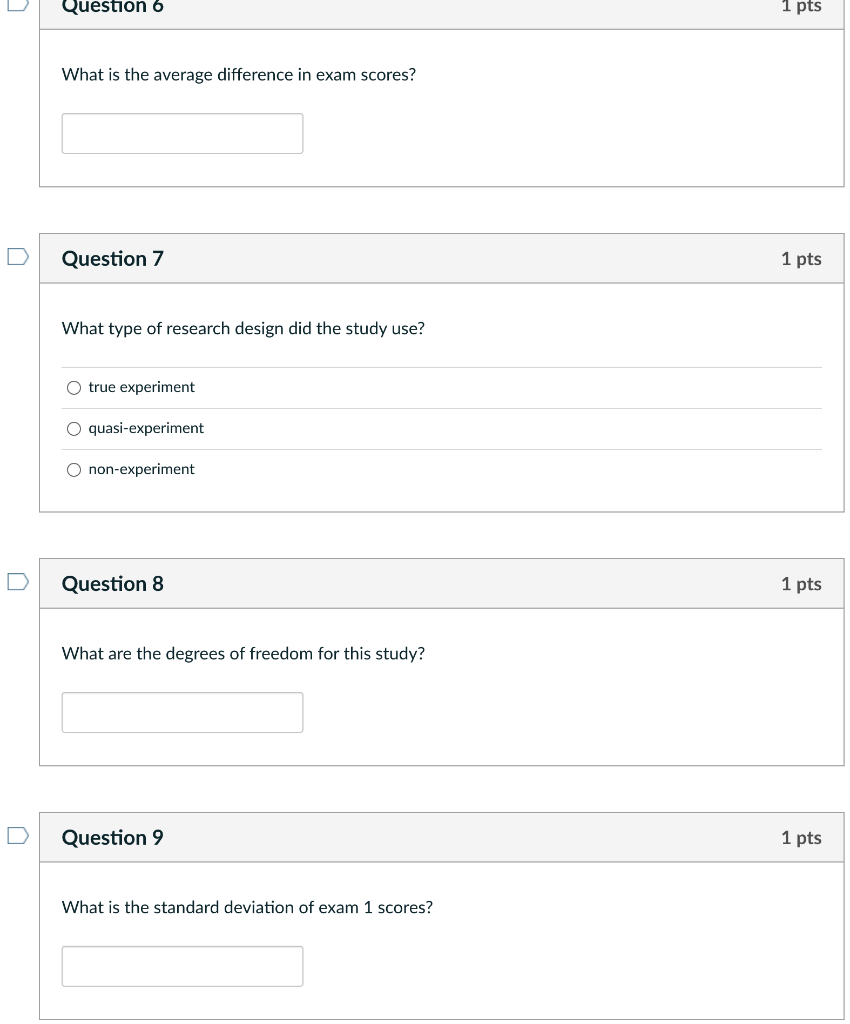Solved A psychology instructor wants to use two exams in her | Chegg.com