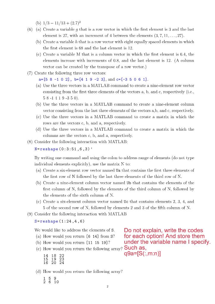 Solved PROBLEM SET 1 (1) Evaluate the following expression | Chegg.com