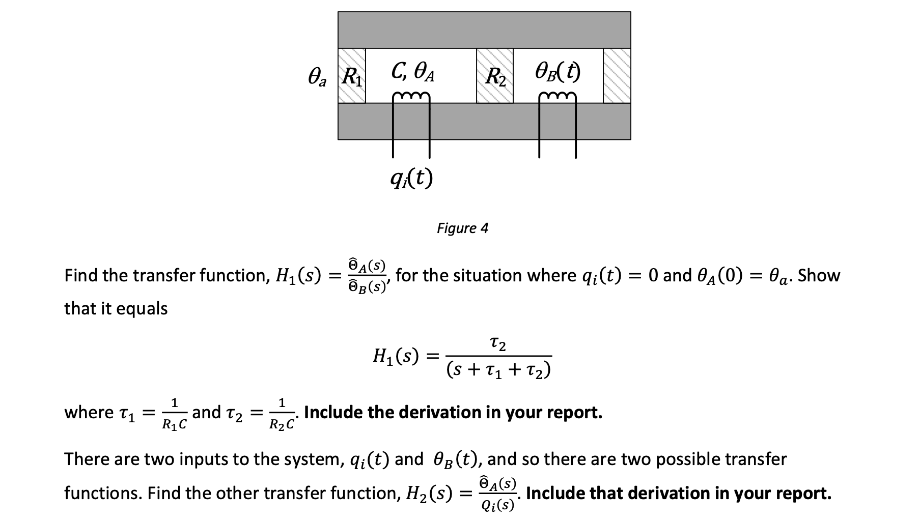 Solved Exercise 3 Consider the system shown in Figure 4. It | Chegg.com