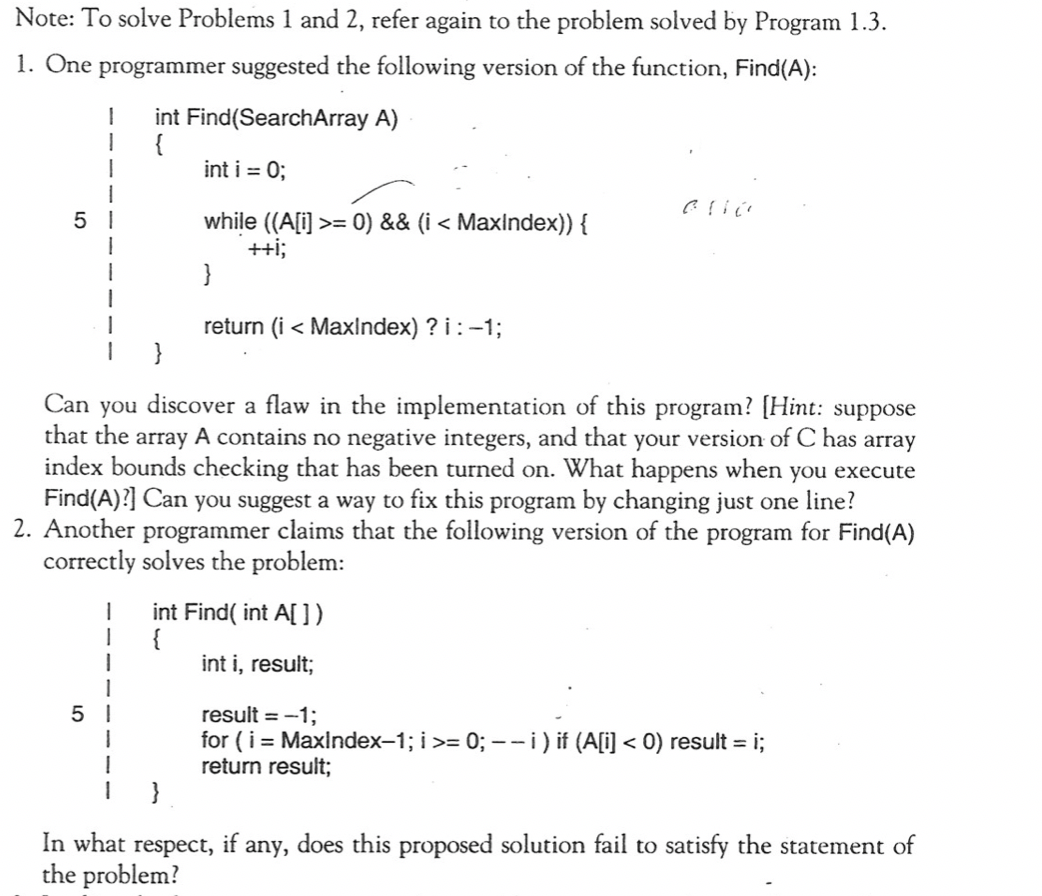 Solved Note To Solve Problems 1 And 2 Refer Again To The