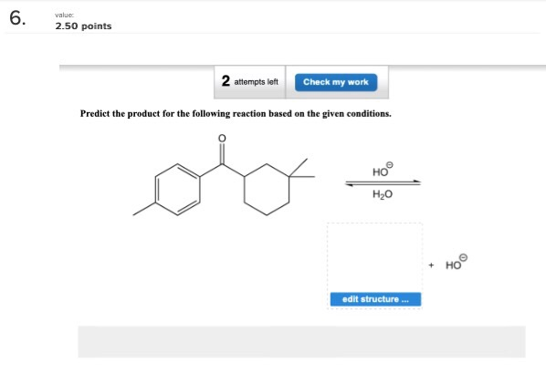 Solved value 2.50 points 2 attempts left Check my work | Chegg.com