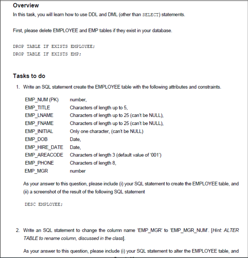 Solved Please answer the questions and show the screenshots | Chegg.com