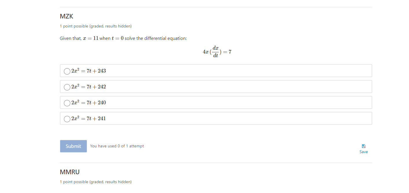 Solved this page SAN 1 point possible (graded, results | Chegg.com