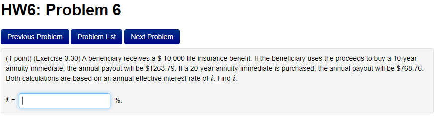 Solved HW6: Problem 6 Previous Problem Problem List Next | Chegg.com