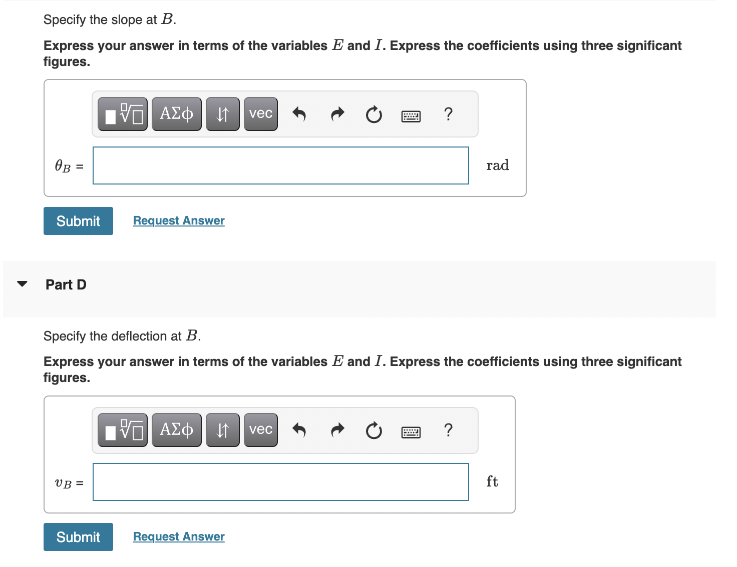 Solved Determine the equation of the elastic curve for | Chegg.com