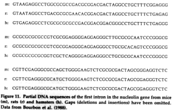 Figure below shows part of the DNA sequences of the | Chegg.com
