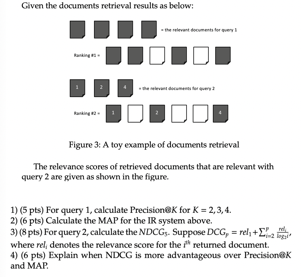 Given the documents retrieval results as below: the | Chegg.com