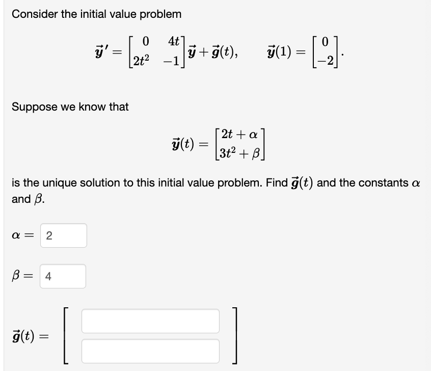 Solved Consider the initial value problem | Chegg.com