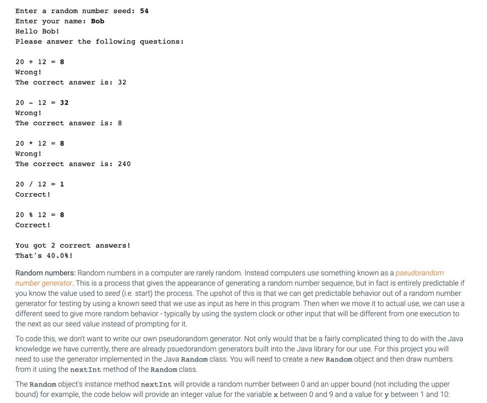 Solved 11.8 Fun With Branching* For this project you will | Chegg.com