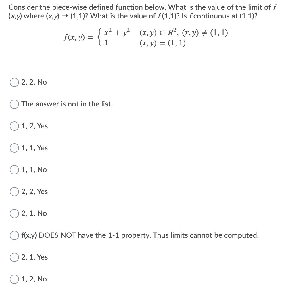 Solved Consider the piece-wise defined function below. What | Chegg.com
